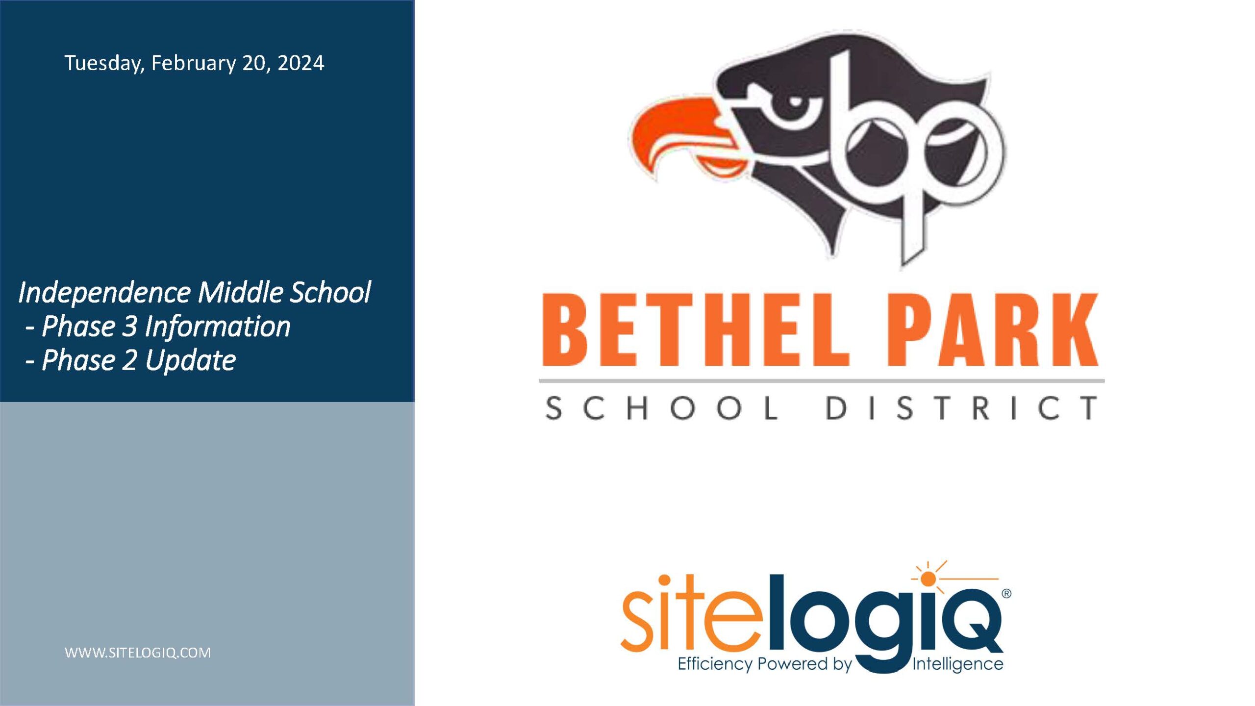 Independence Middle School Update - Best In Class